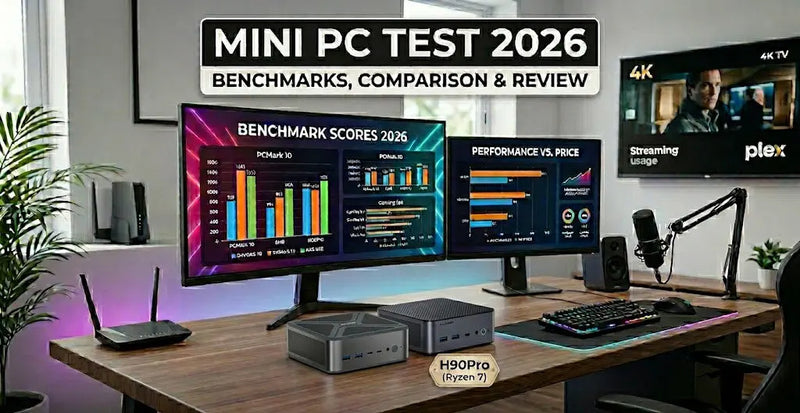 Mini PC Test 2026 | Benchmark, Comparison & Reviews for U58, GH8 ...